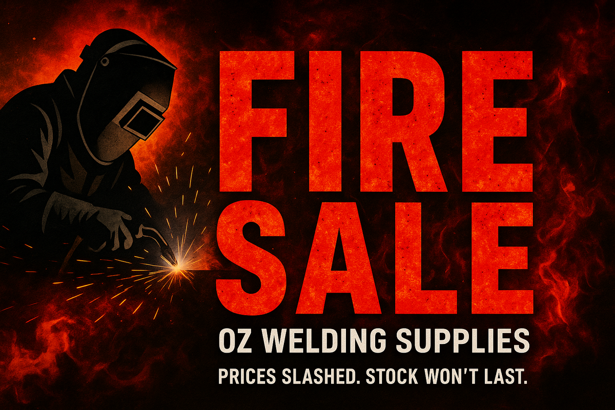 FIRE SALE– Oz Welding Supplies