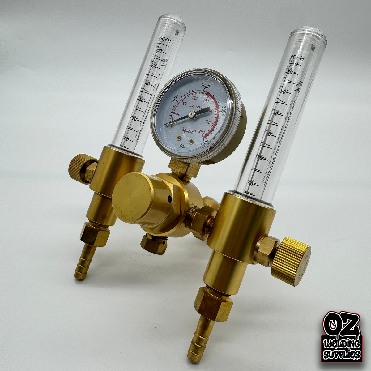 TWS - DUAL FLOW METER REGULATOR | Oz Welding Supplies