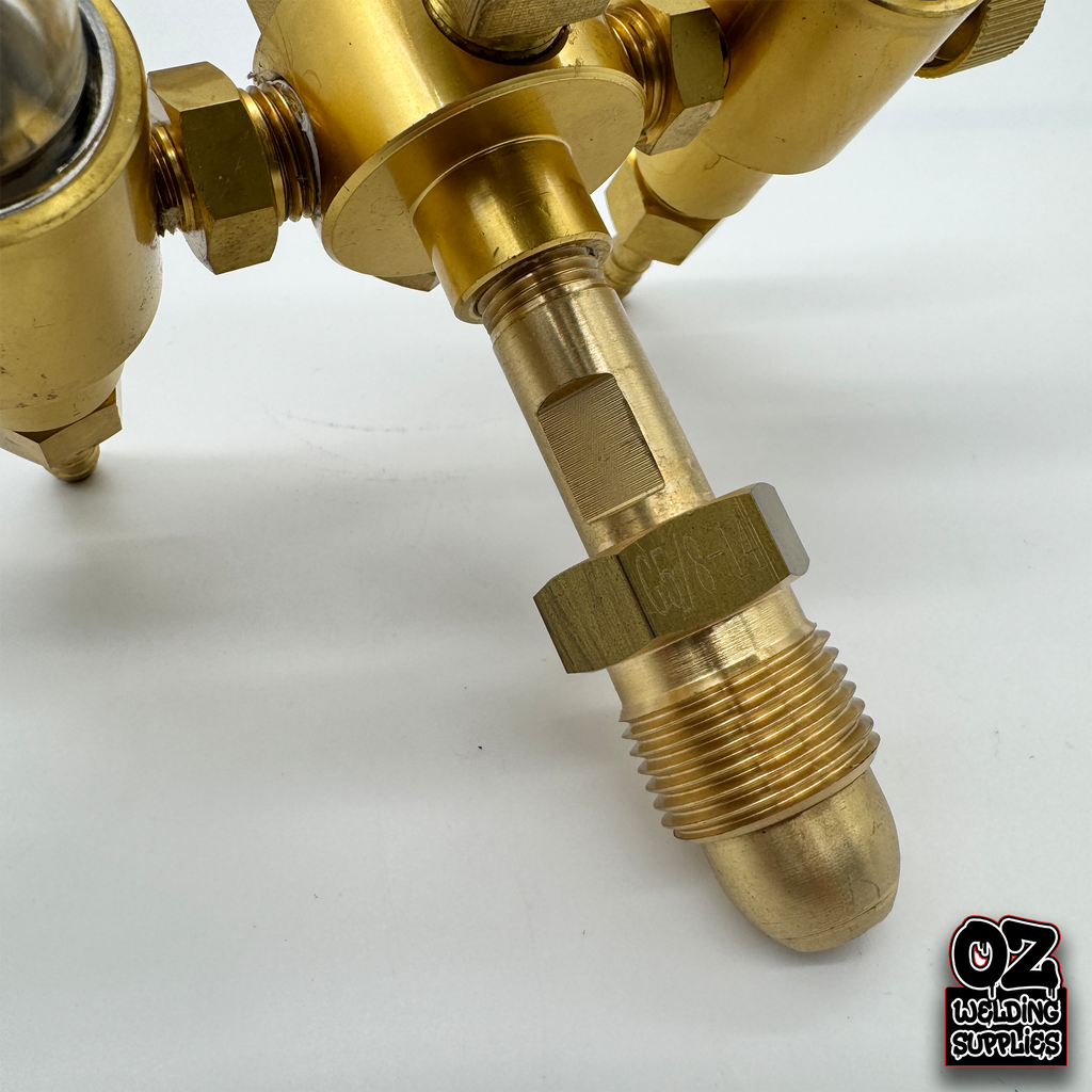 TWS - DUAL FLOW METER REGULATOR | Oz Welding Supplies