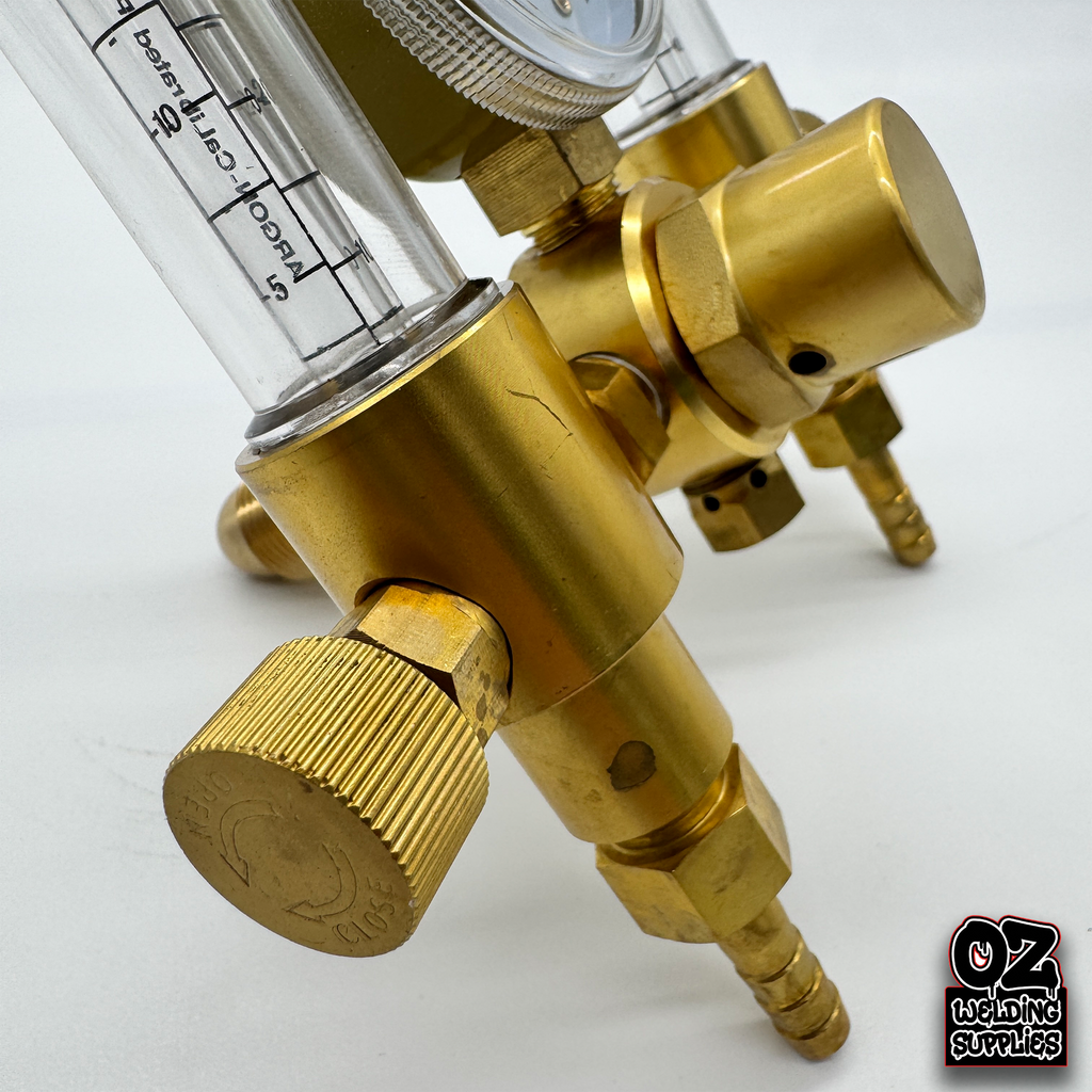 TWS - DUAL FLOW METER REGULATOR | Oz Welding Supplies